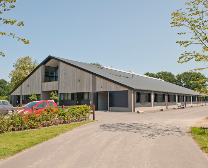 Manege bouwen manegebouw - Bouwbedrijf Lammersen