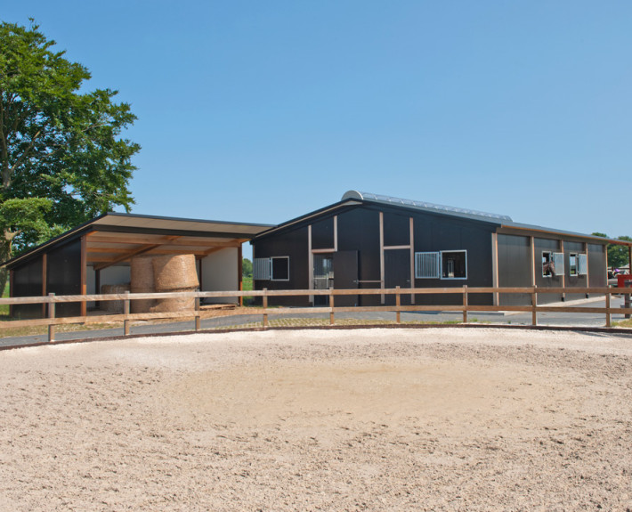 Manege bouwen manegebouw - Bouwbedrijf Lammersen